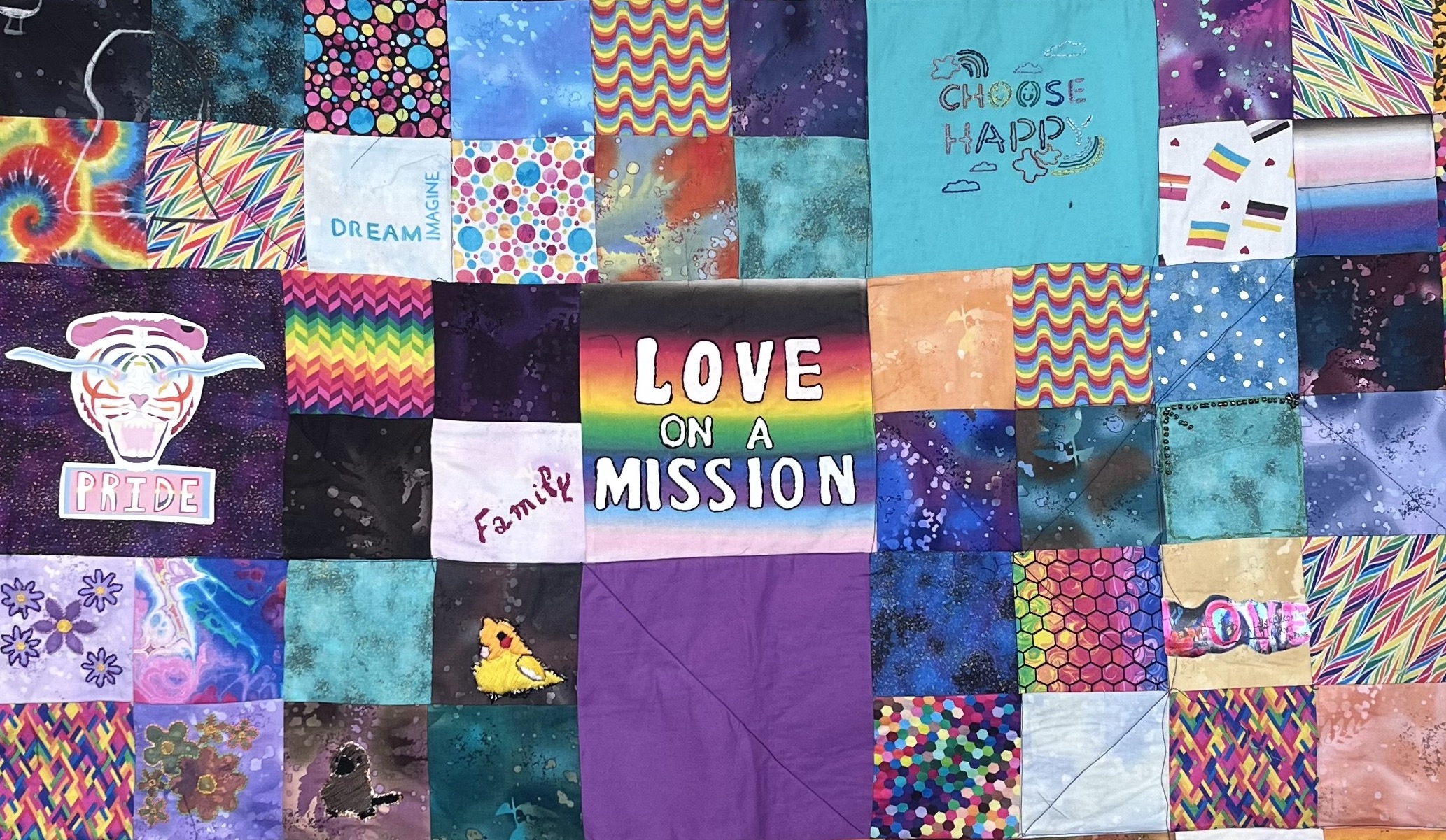 Local LGBTQ youth craft 'Quilt of Strength'